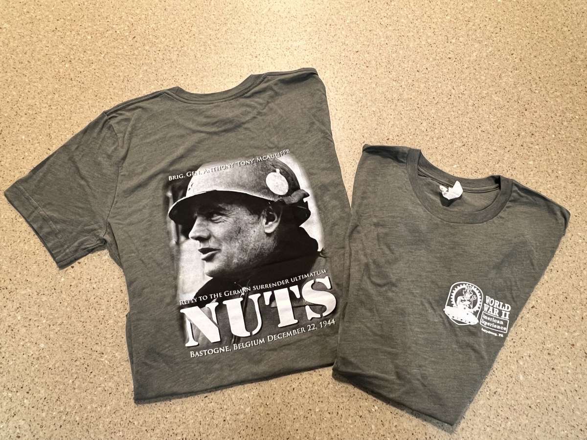 “NUTS” T-Shirt – World War II American Experience